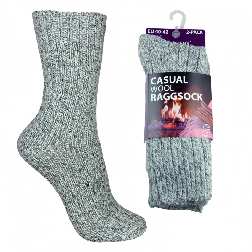 Klassiska sköna raggsockor i prisvärt 2-pack